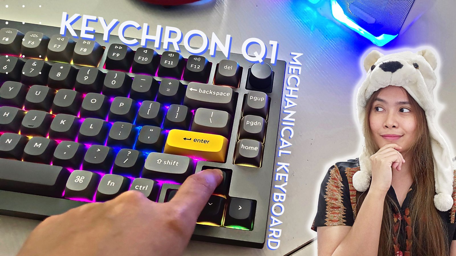 Keychron Q1 QMK Custom Mechanical Keyboard REVIEW and unboxing ...